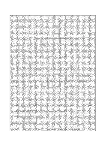 Labyrinthes à imprimer – calendrier.su