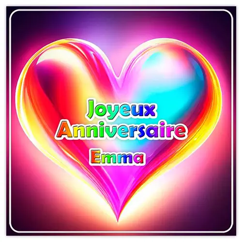 Joyeux Anniversaire Emma – calendrier.su