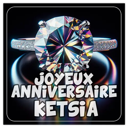 Joyeux Anniversaire Ketsia – calendrier.su