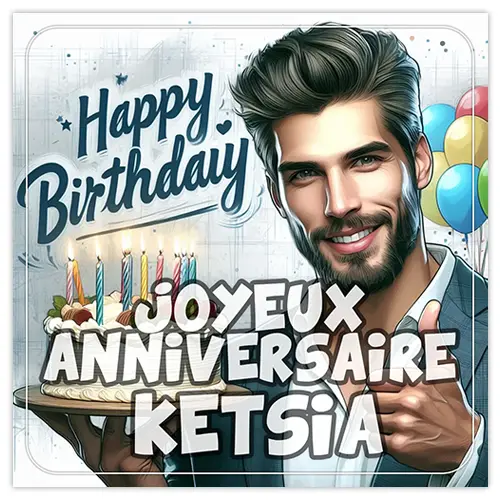 Joyeux Anniversaire Ketsia – calendrier.su