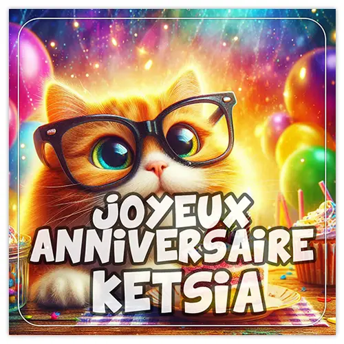 Joyeux Anniversaire Ketsia – calendrier.su