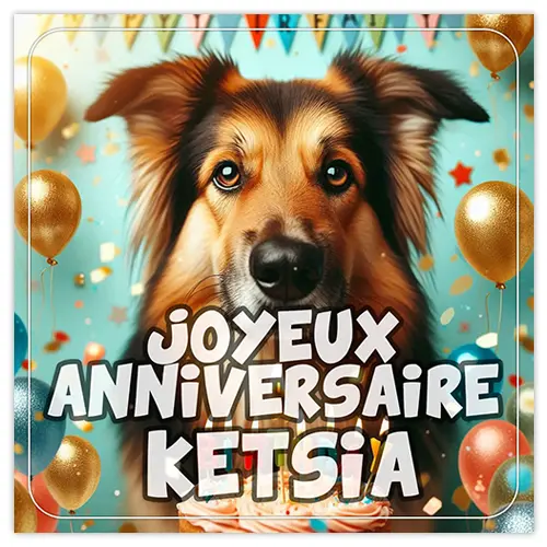Joyeux Anniversaire Ketsia – calendrier.su
